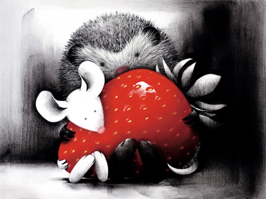 Sharing is Caring Painting by Doug Hyde | Adore Fine Art