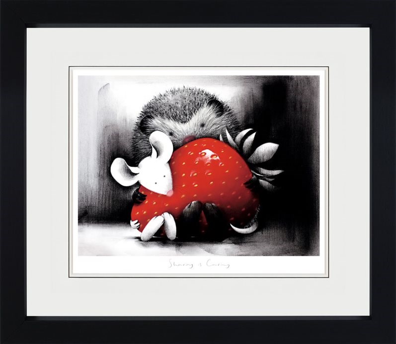 Sharing is Caring Painting by Doug Hyde | Adore Fine Art